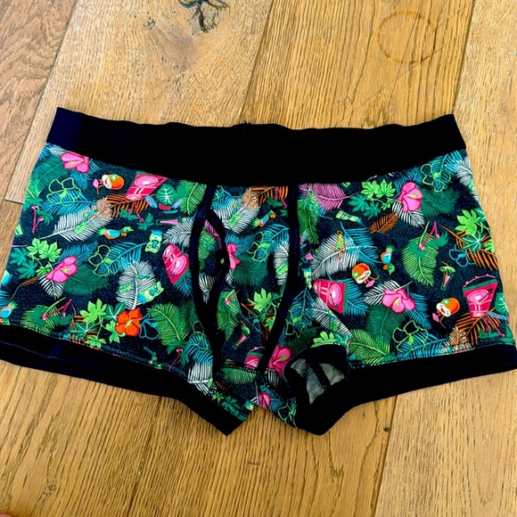 Mossimo Supply Co. | Underwear & Socks | Neon Tropical Print Boxer ...